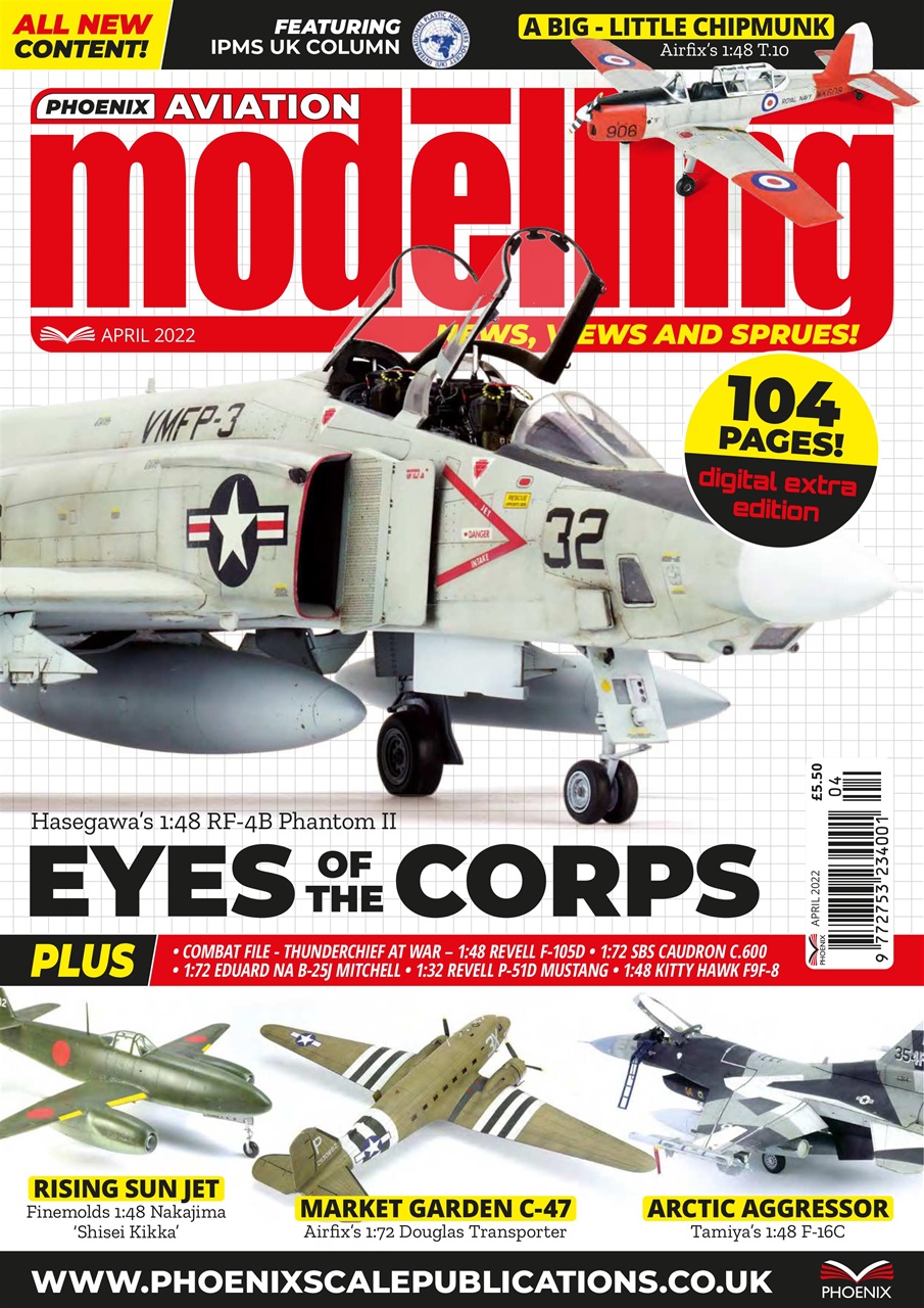 Phoenix Aviation Modelling Magazine - April 2022 Subscriptions | Pocketmags