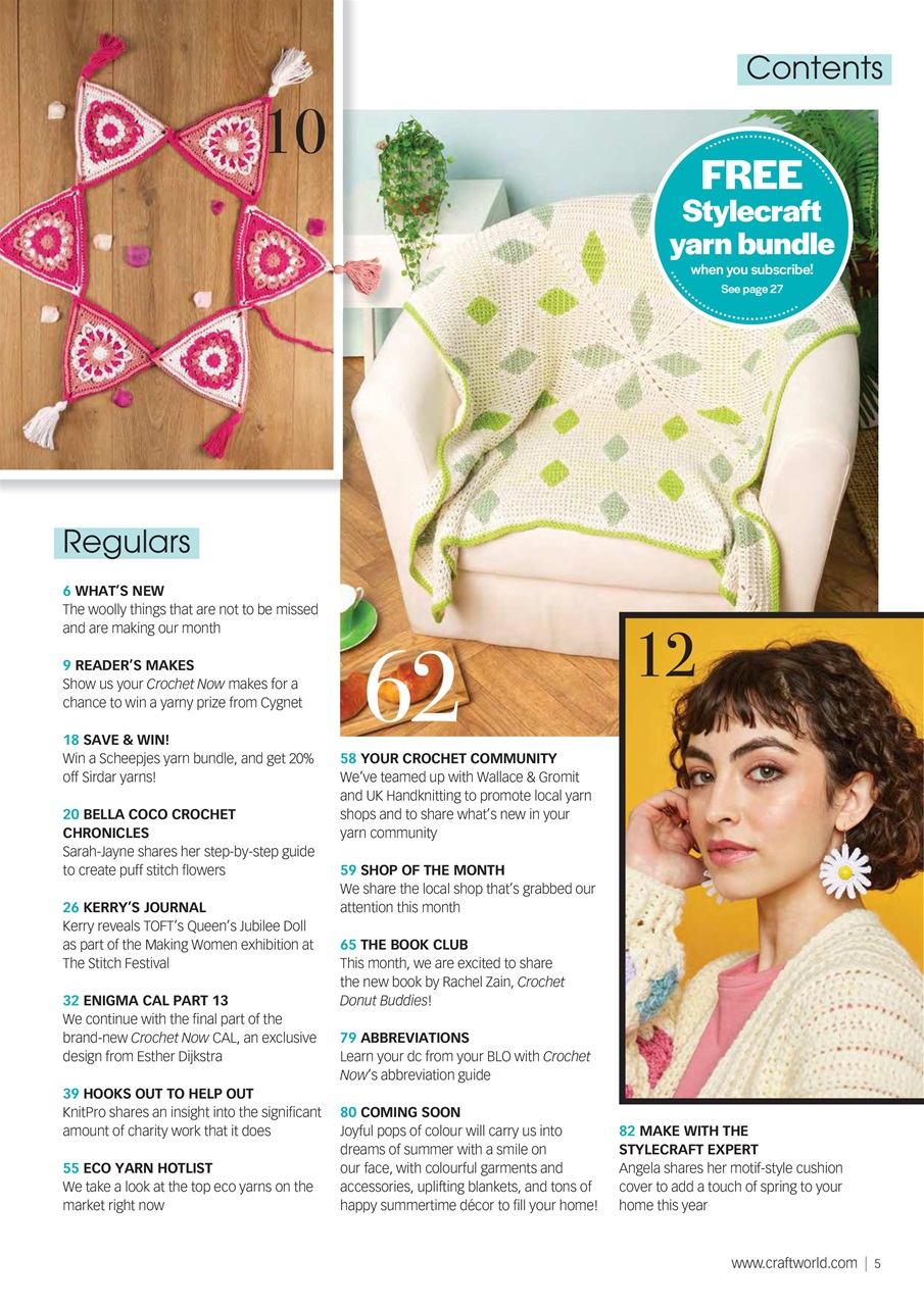 Crochet Now Magazine - Issue 80 Subscriptions | Pocketmags