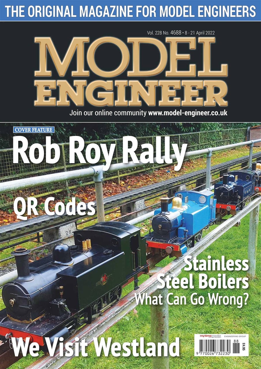 Model Engineer Magazine - 4688 Subscriptions | Pocketmags