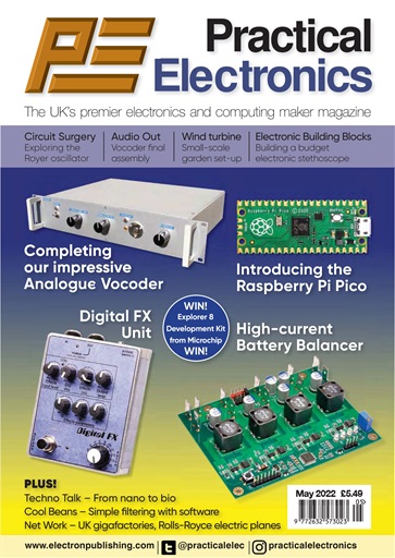 Practical Electronics Magazine - May-22 Back Issue