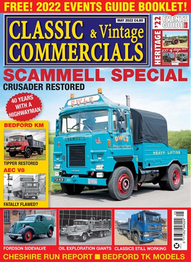 Classic & Vintage Commercials Magazine - May-22 Back Issue