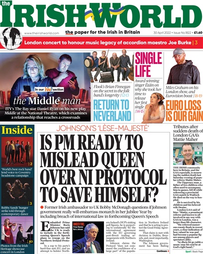 Irish World Magazine - 1822 Back Issue