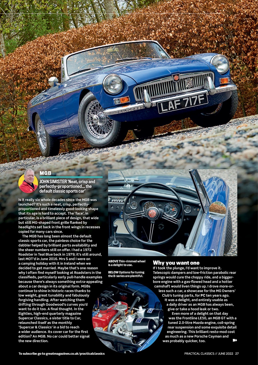 Practical Classics Magazine - Jun 22 Back Issue