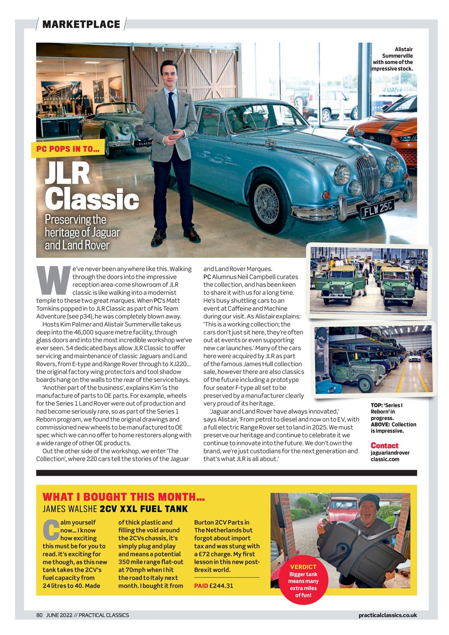 Practical Classics Magazine - Jun 22 Back Issue