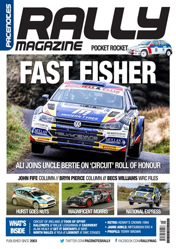 Pacenotes Rally magazine - Issue 194 - May 22 Back Issue