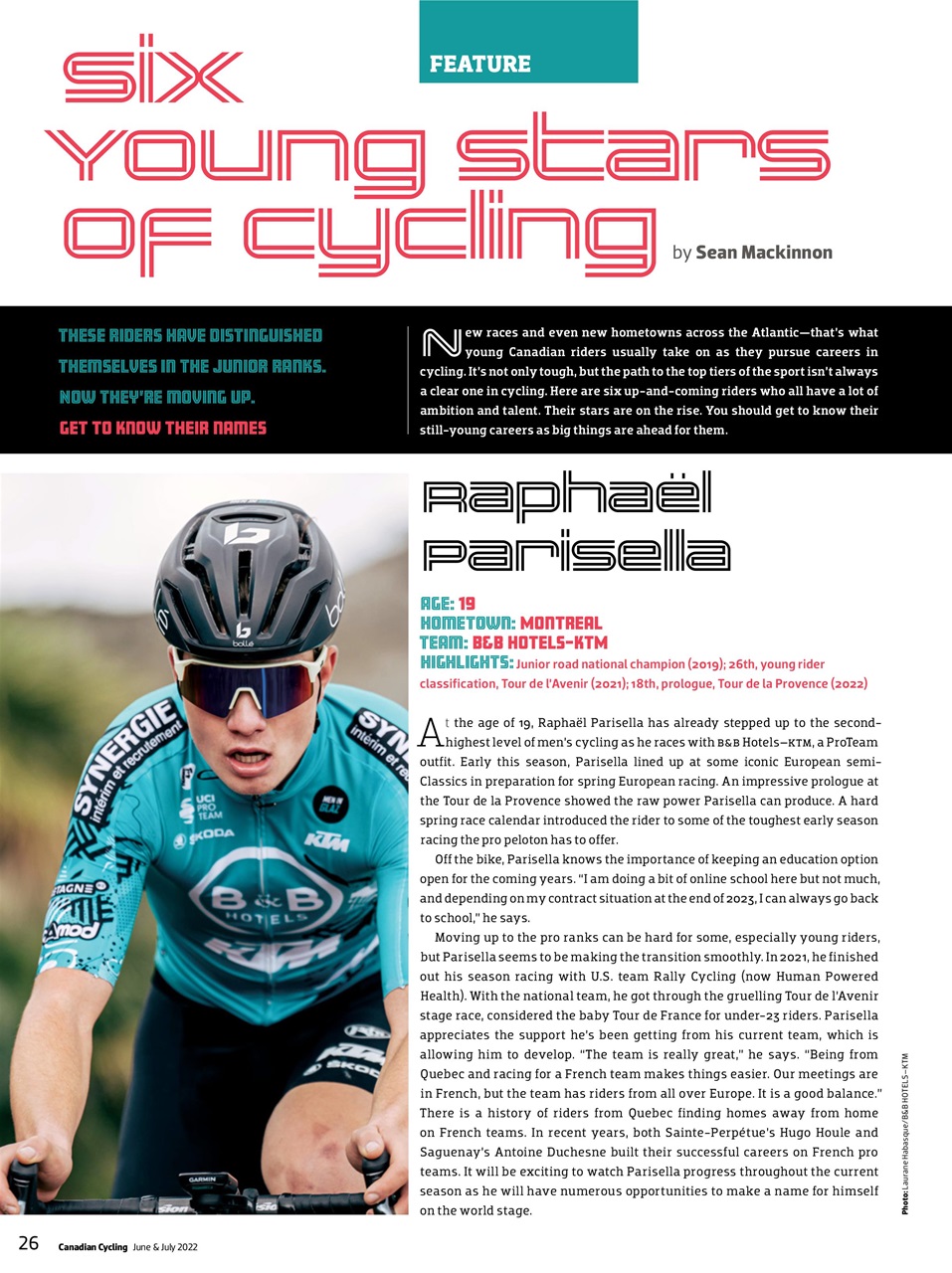 Canadian Cycling Magazine - Volume 13 Issue 3 Back Issue