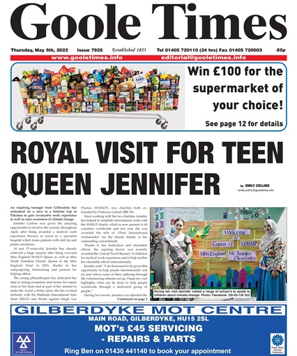 Goole Times Magazine - Thursday, May 5th Back Issue