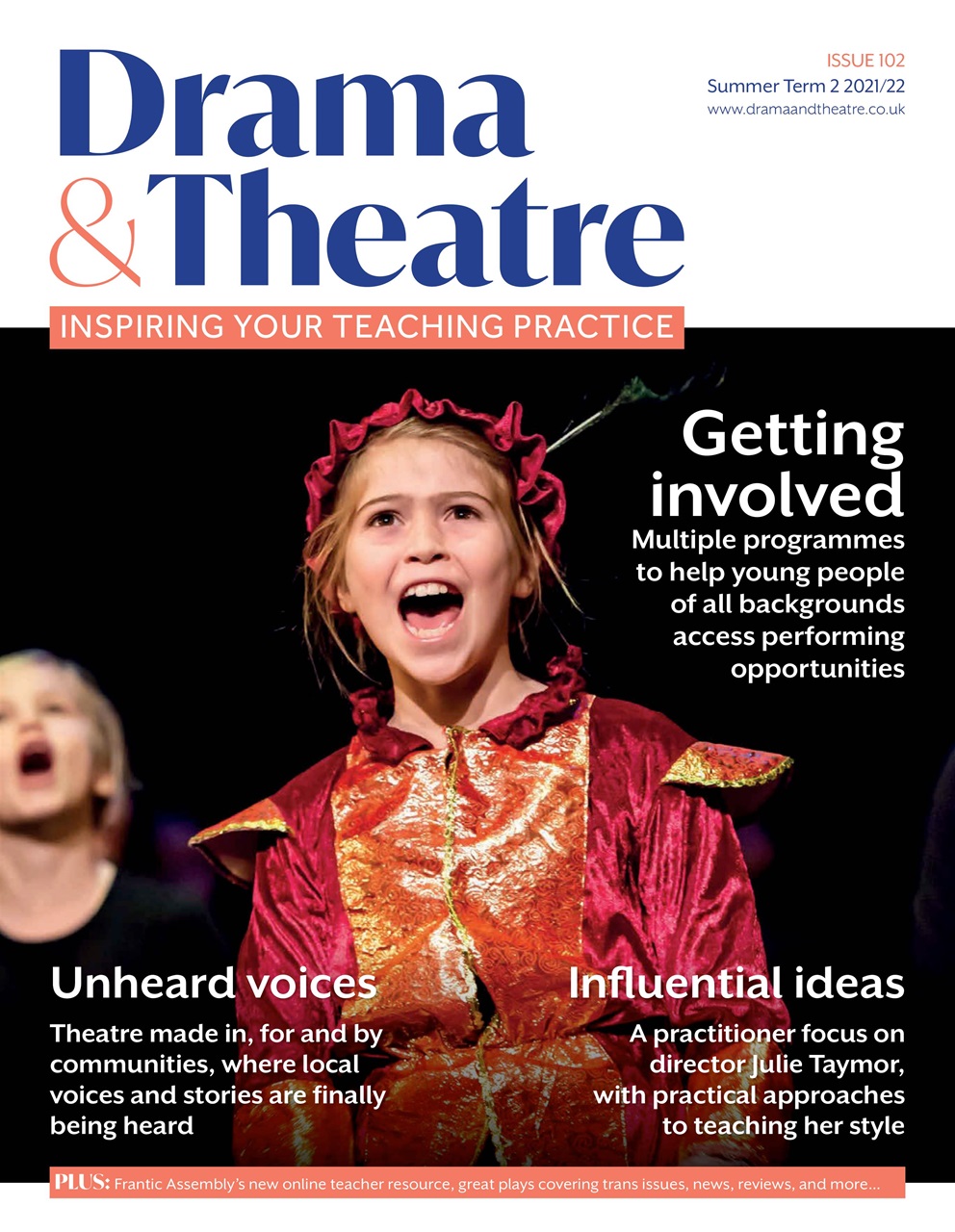Drama and Theatre Magazine - Summer 2 21/22 Back Issue