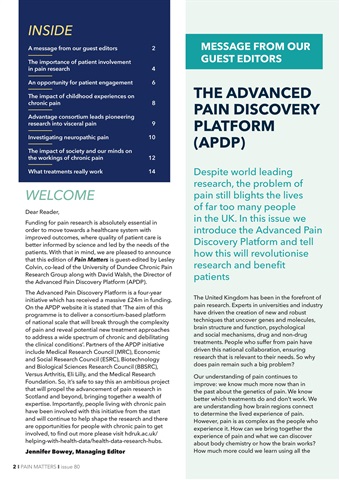 Pain Matters Magazine - 80 Subscriptions | Pocketmags