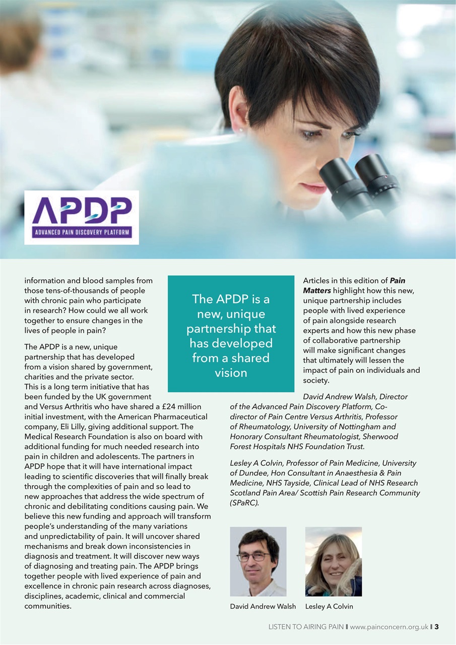 Pain Matters Magazine - 80 Subscriptions | Pocketmags