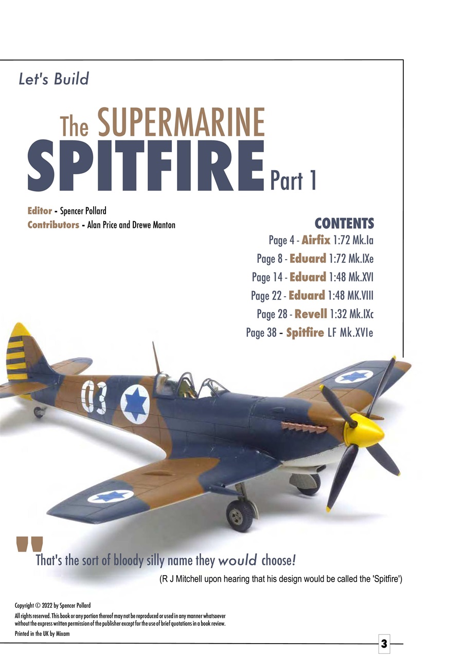 Modellers Reference Library Magazine - Let's Build... The Supermarine ...