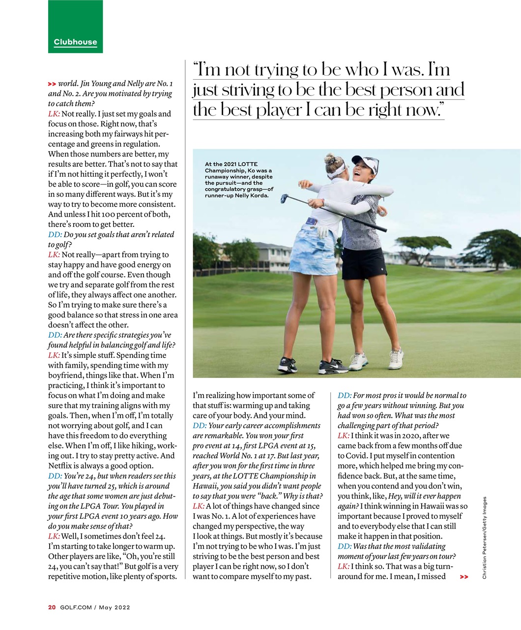 Golf Magazine - May 2022 Back Issue