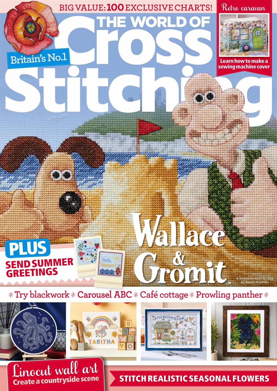 The World of Cross Stitching Magazine - Jul-22 Back Issue