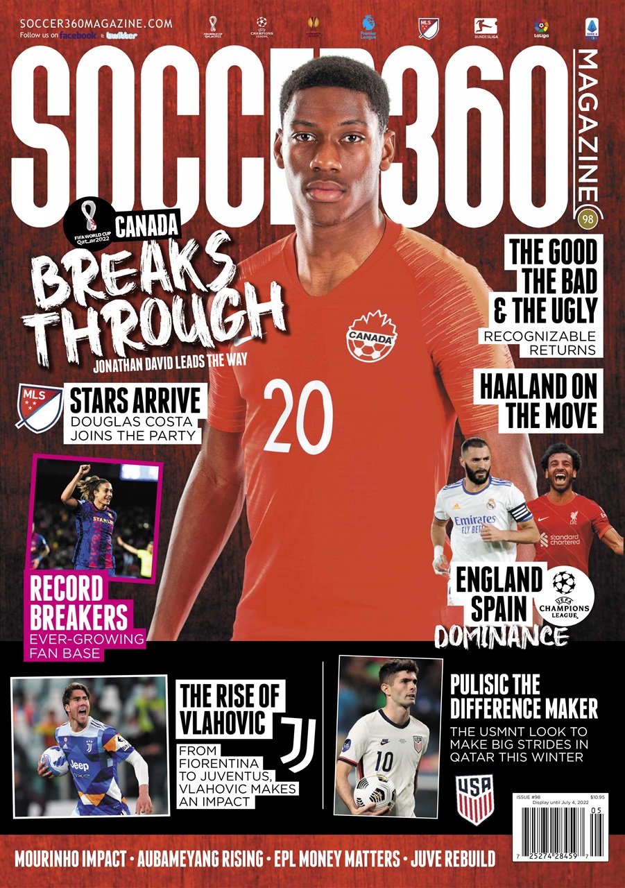 Soccer 360 Magazine - May / June 2022 Issue 98 Subscriptions | Pocketmags