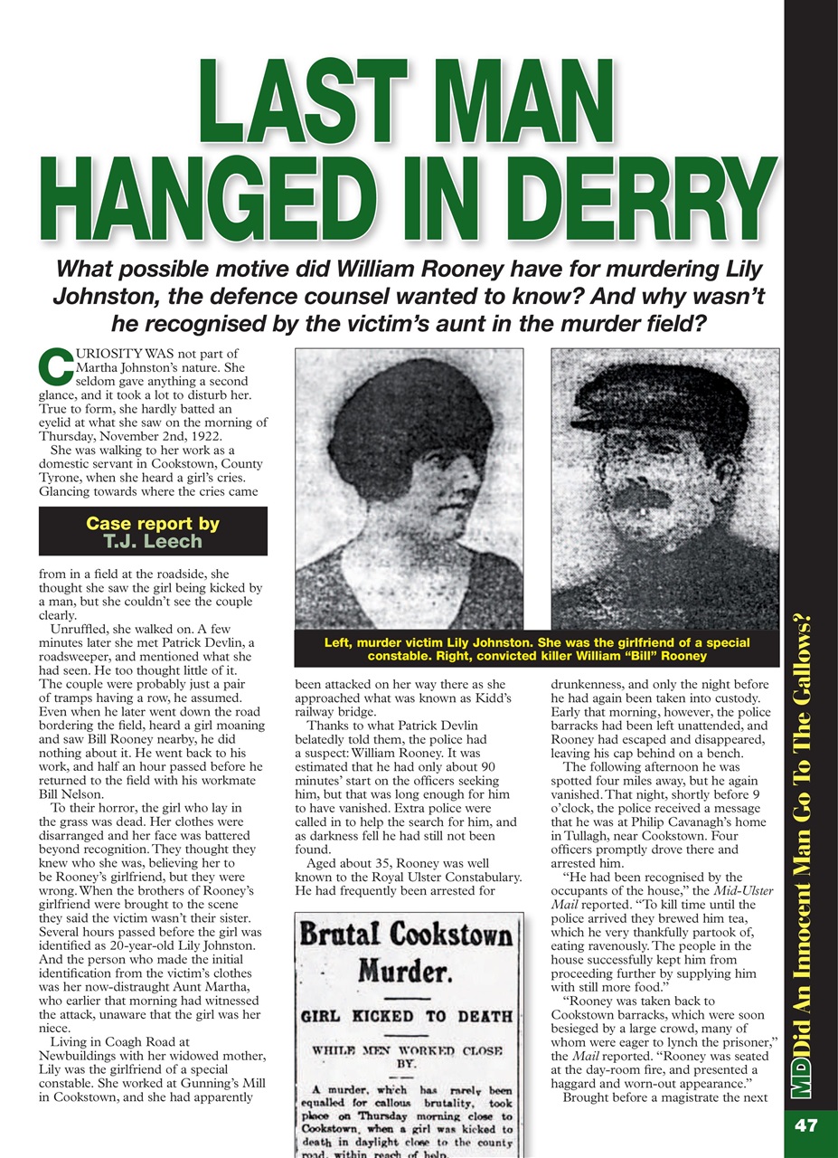 Master Detective Magazine - Master Detective June 2022 Back Issue