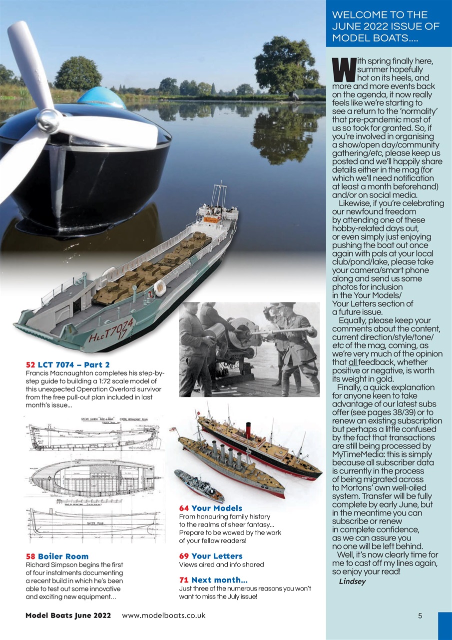 Model Boats Magazine - June 2022 Back Issue