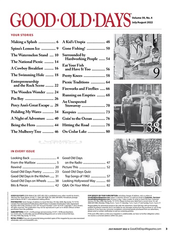 Good Old Days Magazine - August 2022 Subscriptions | Pocketmags