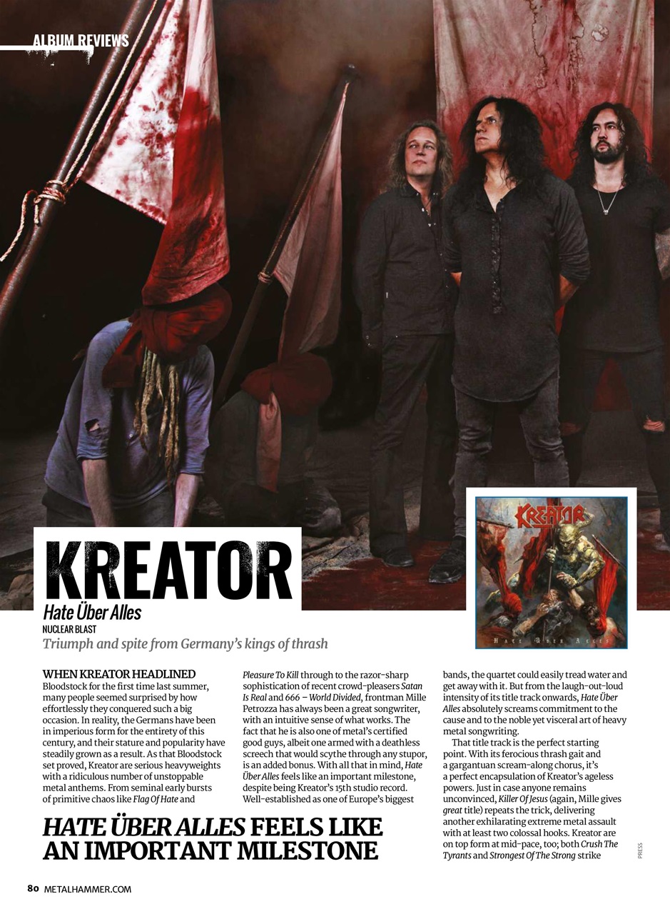 Metal Hammer Magazine - Issue 362 Back Issue
