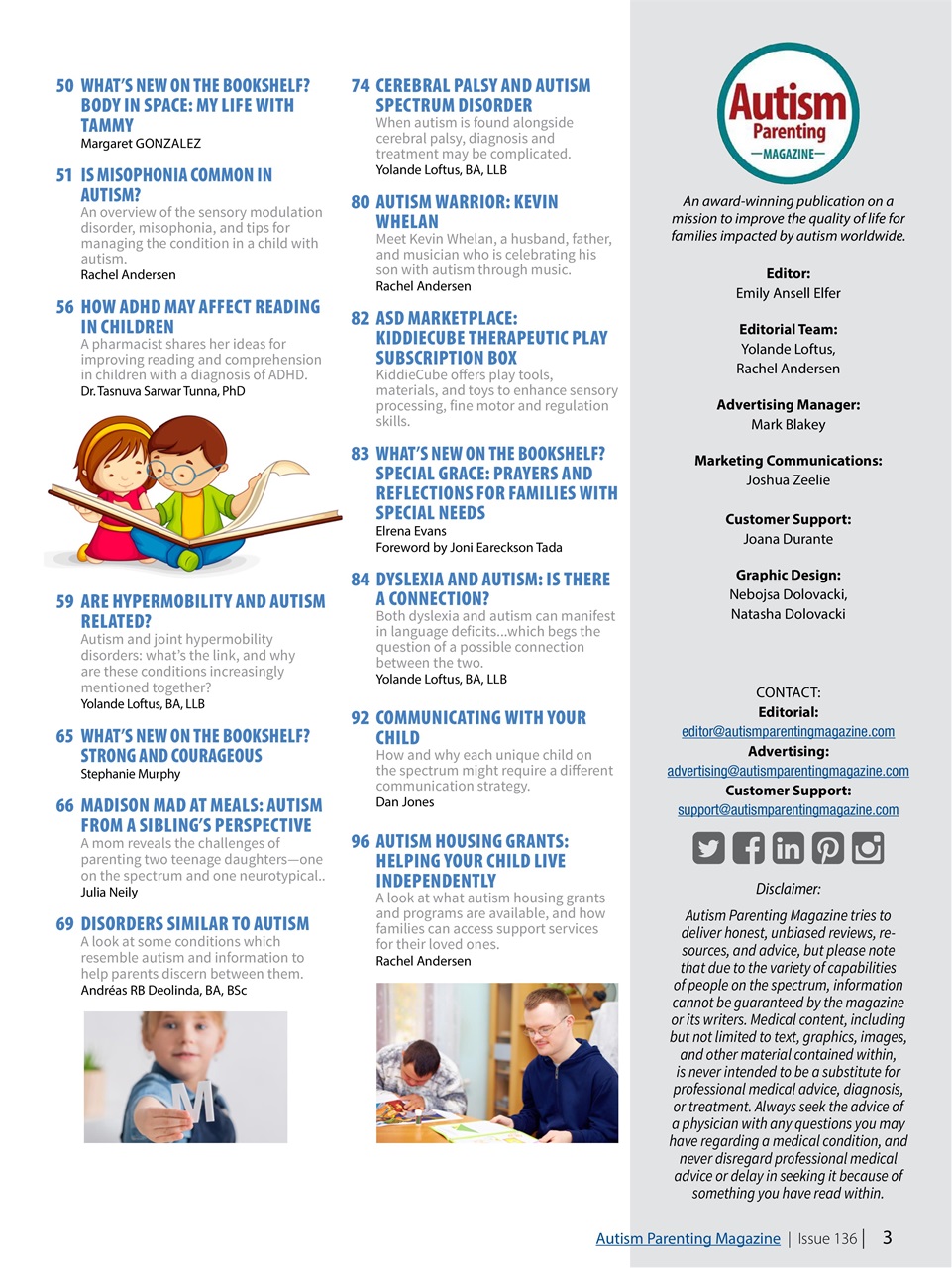 Autism Parenting Magazine - Issue 138 Back Issue