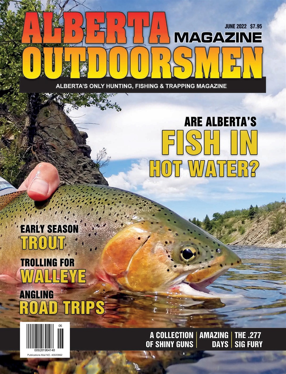 Alberta Outdoorsmen Magazine - Volume 24 issue 2 Back Issue