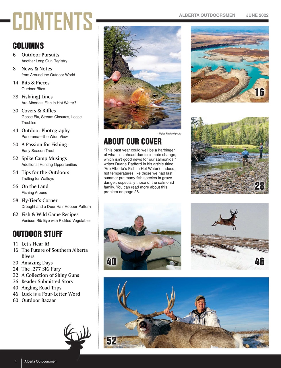 Alberta Outdoorsmen Magazine - Volume 24 issue 2 Back Issue