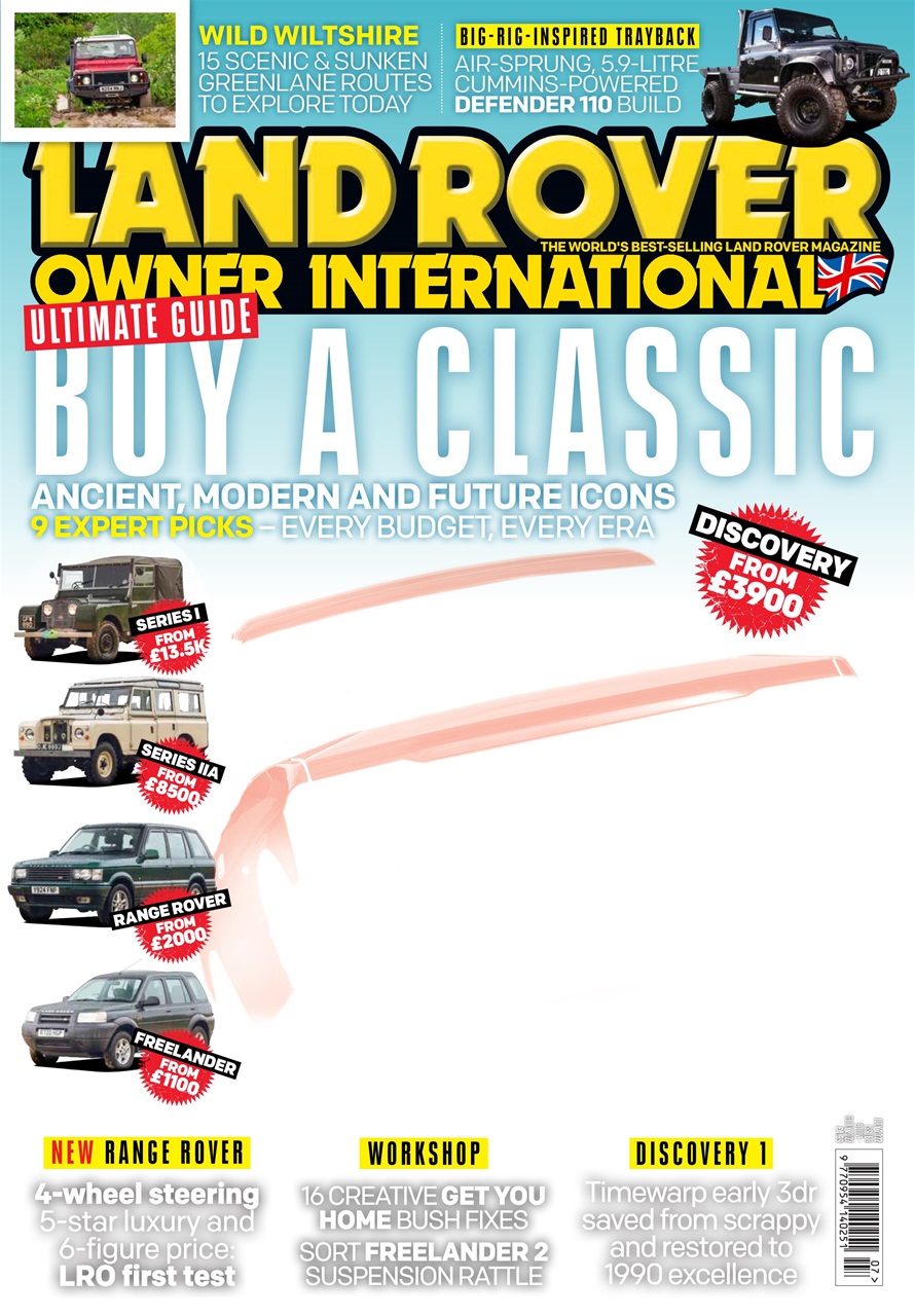 Land Rover Owner Magazine - Jul-22 Back Issue