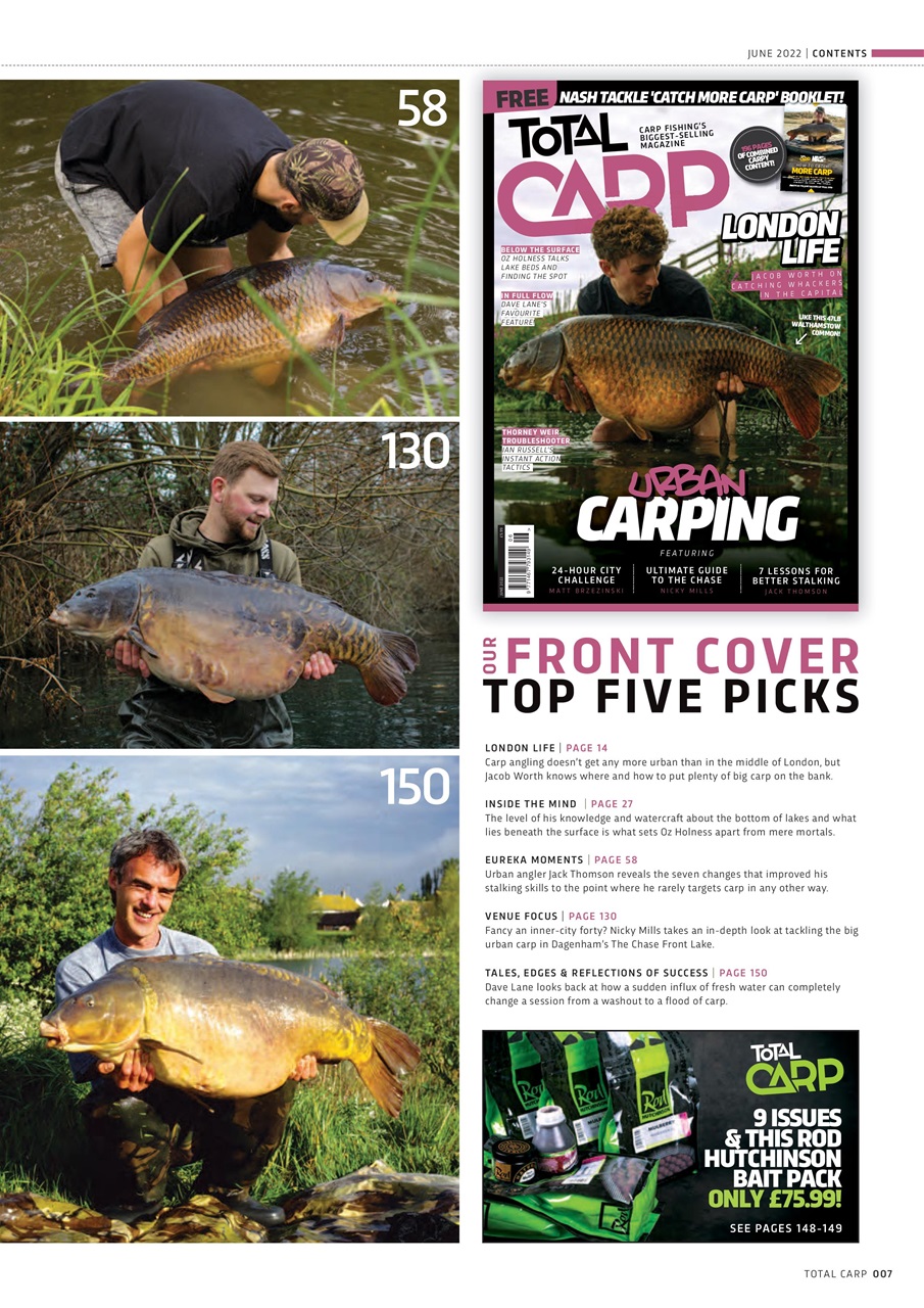 Total Carp Magazine - June 2022 Subscriptions | Pocketmags