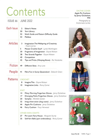 Yarn Magazine - Yarn Mag Issue 66 Subscriptions | Pocketmags