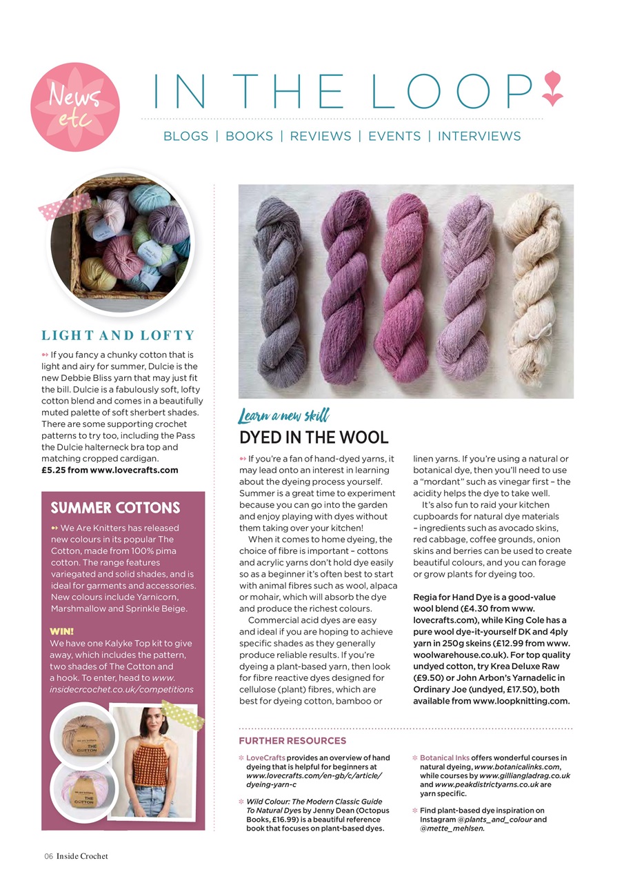 Inside Crochet Magazine - Issue 148 Subscriptions | Pocketmags
