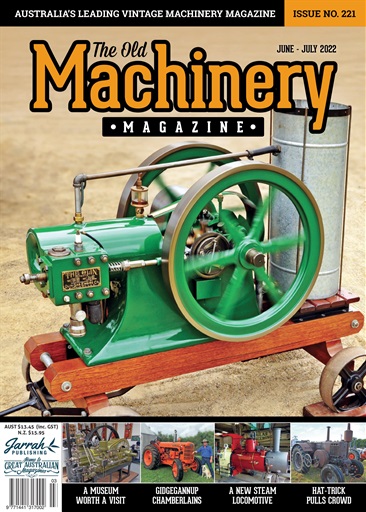 The Old Machinery Magazine - #221 TOMM Subscriptions | Pocketmags