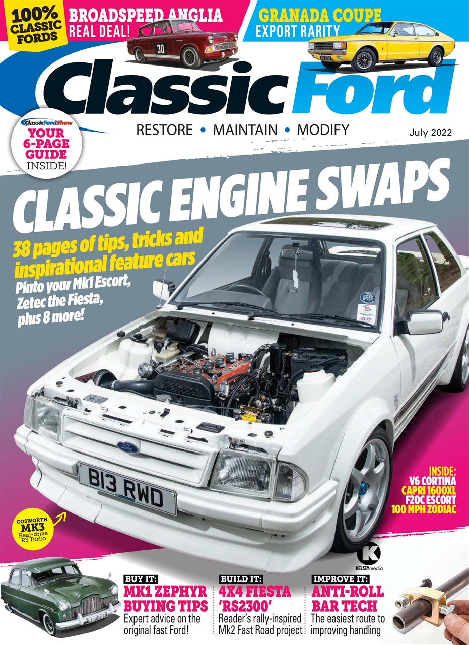 Classic Ford Magazine - Jul-22 Back Issue