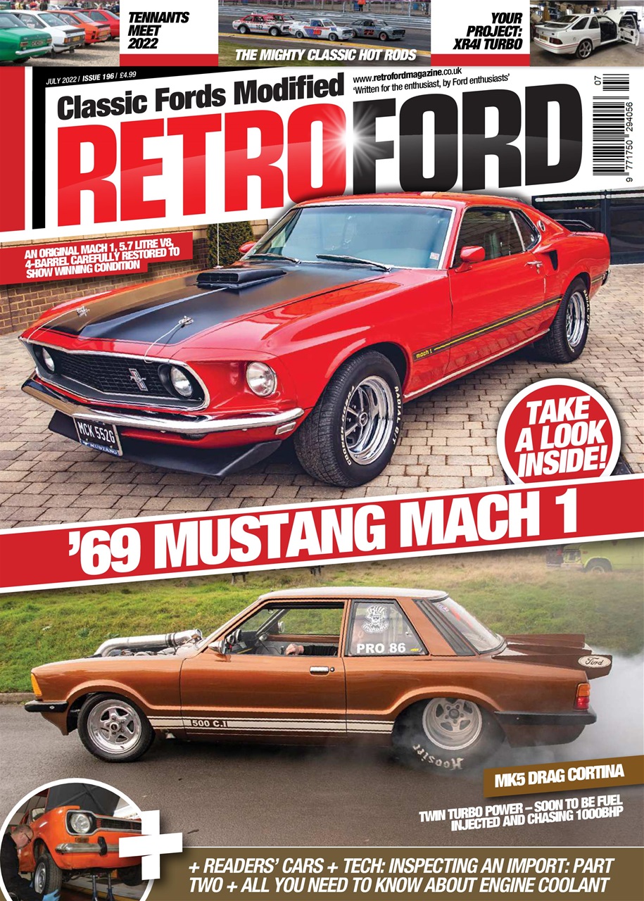 Retro Ford Magazine - JULY 22 Back Issue