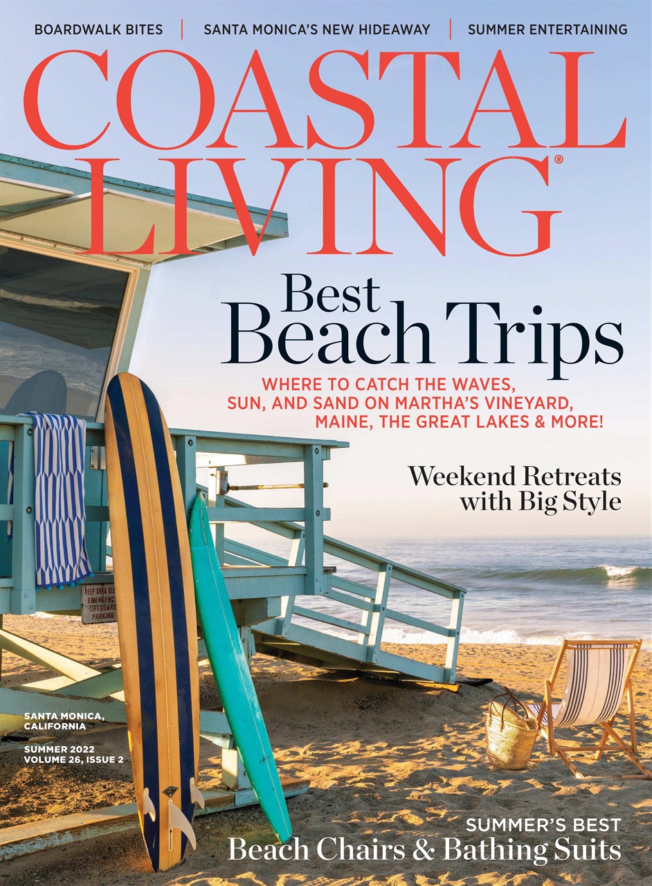 Coastal Living Magazine - Summer 22 Back Issue