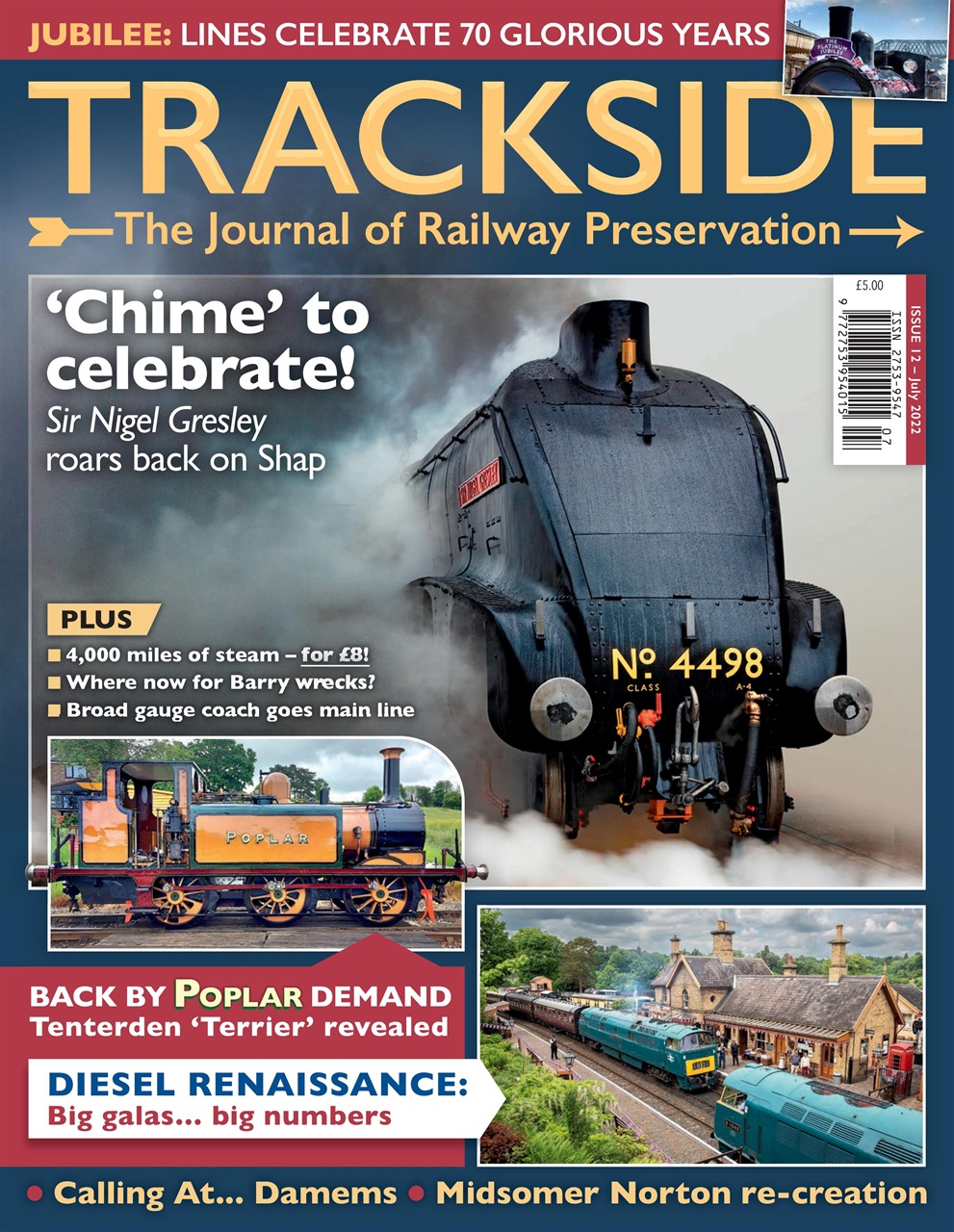 Trackside Magazine - Jul-22 Back Issue