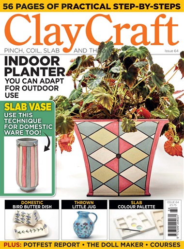 ClayCraft Magazine - Issue 64 Subscriptions | Pocketmags
