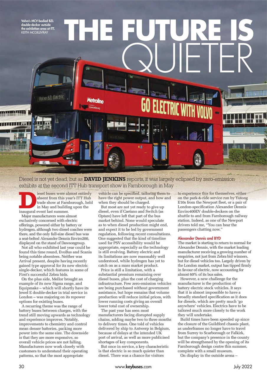 Buses Magazine - July 2022 Subscriptions | Pocketmags