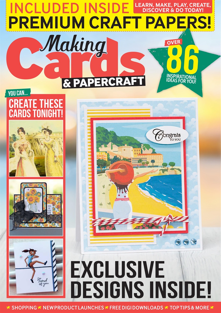 Making Cards & Papercraft Magazine - JulyAugust 2022 Subscriptions ...