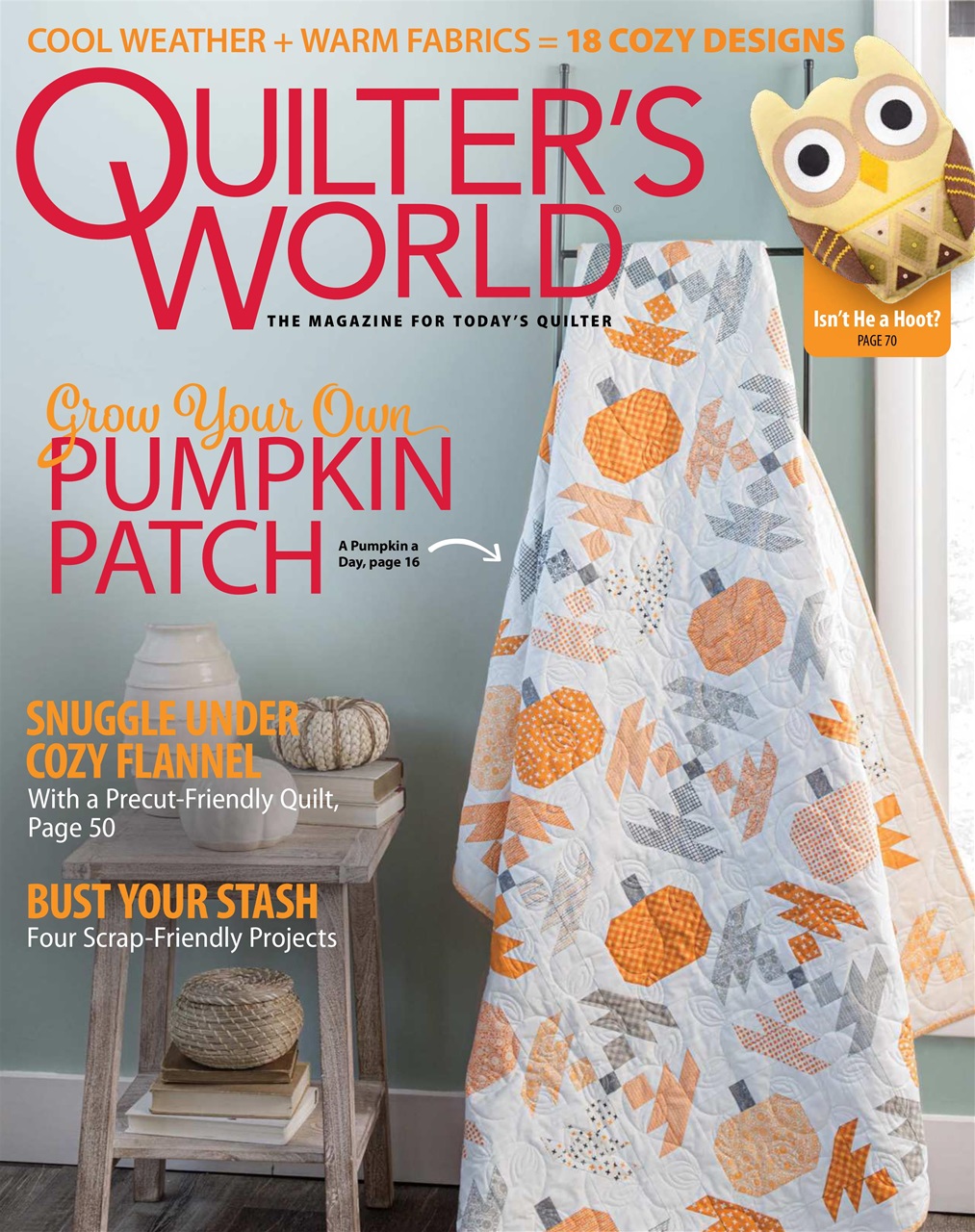 Quilter's World Magazine - Autumn 2022 Back Issue