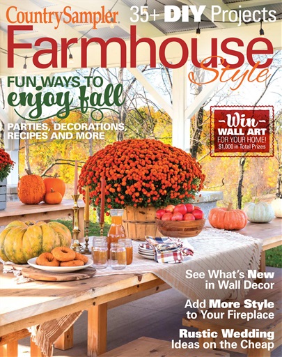 Farmhouse Style Magazine - Autumn 2022 Subscriptions | Pocketmags