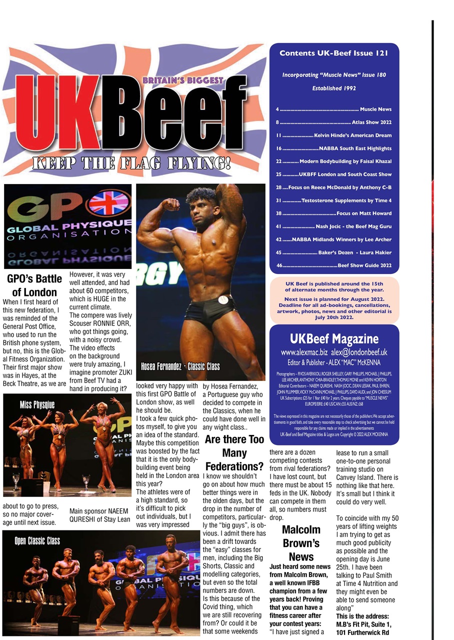 UK Beef Magazine - Issue 121 - July/August Subscriptions | Pocketmags
