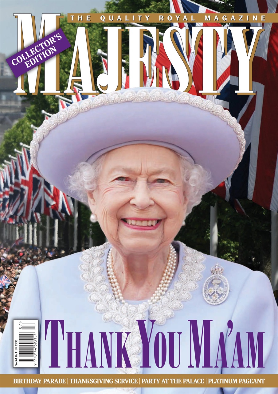 Majesty Magazine - July 2022 Subscriptions | Pocketmags