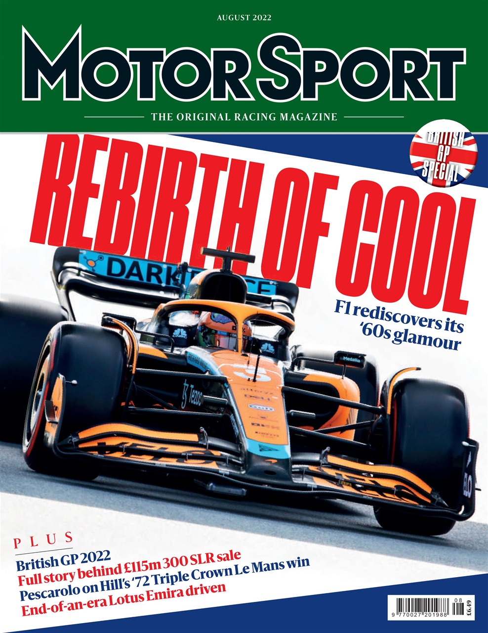 Motor Sport Magazine - August 2022 Subscriptions | Pocketmags