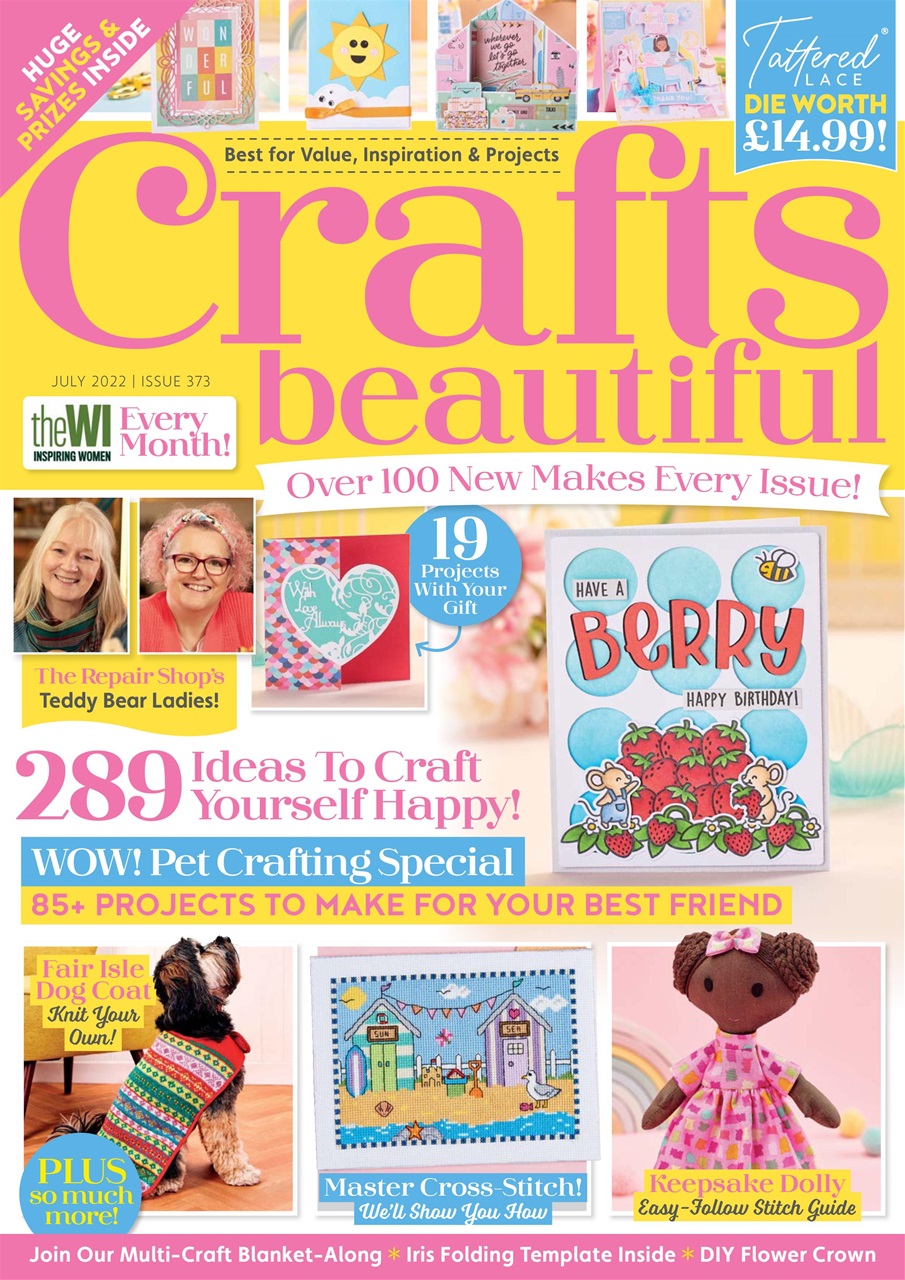 Crafts Beautiful Magazine - Jul-22 Subscriptions | Pocketmags