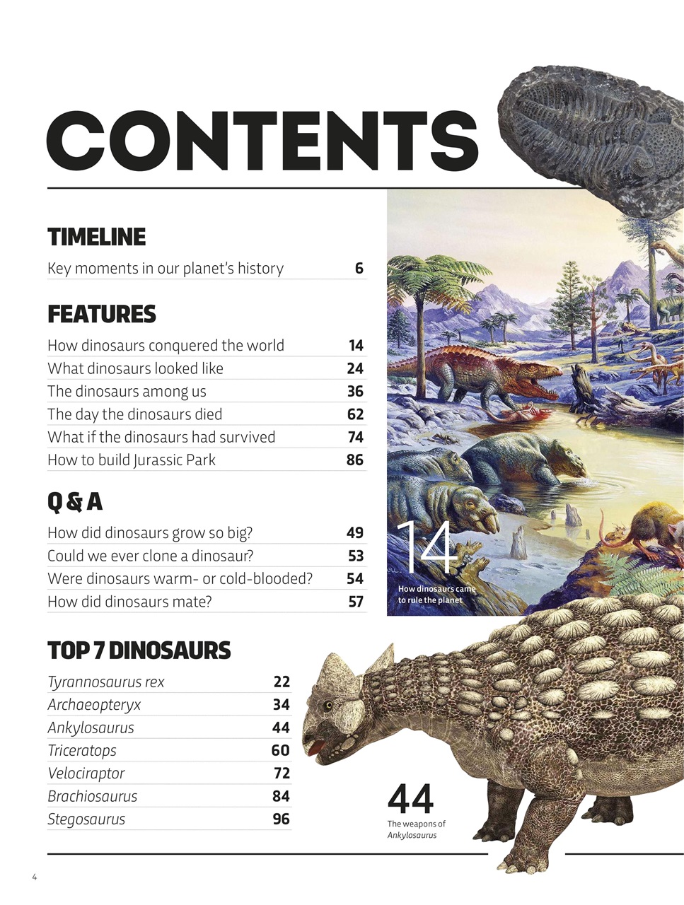 BBC Science Focus Magazine - The Ultimate Guide To Dinosaurs Special Issue