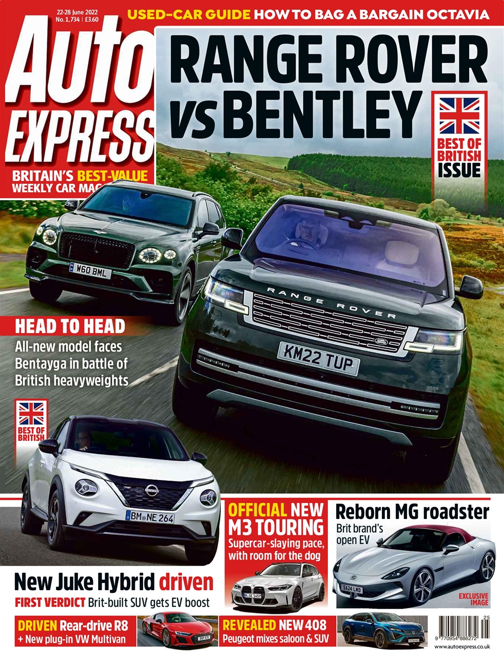 Auto Express Magazine - June 23rd 2022 Zurück Ausgabe