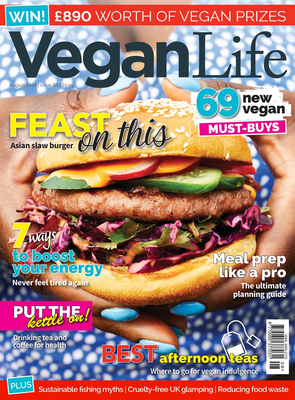 Vegan Life Magazine Subscriptions and Aug-22 Issue