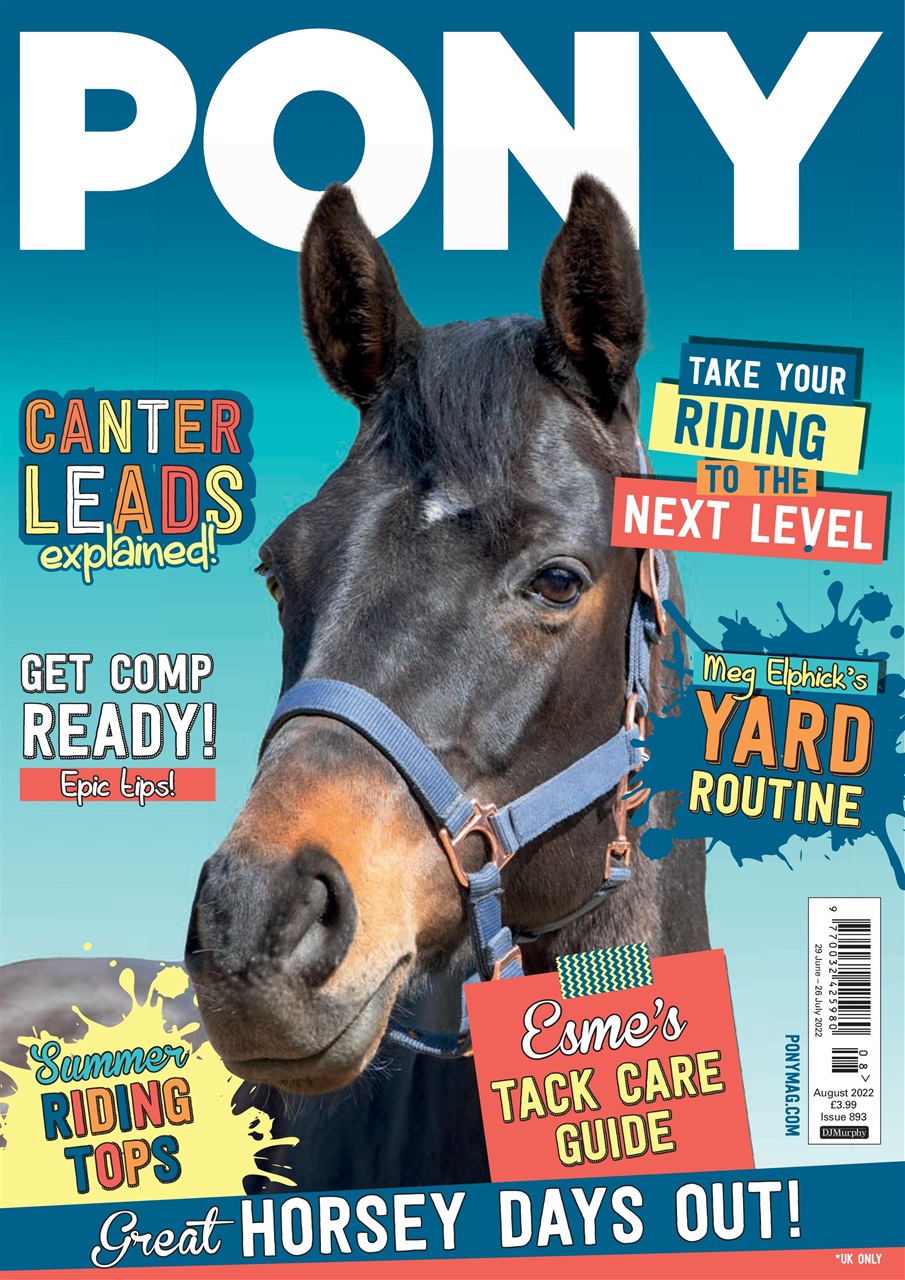 Pony Magazine - PONY Magazine - August 2022 Back Issue