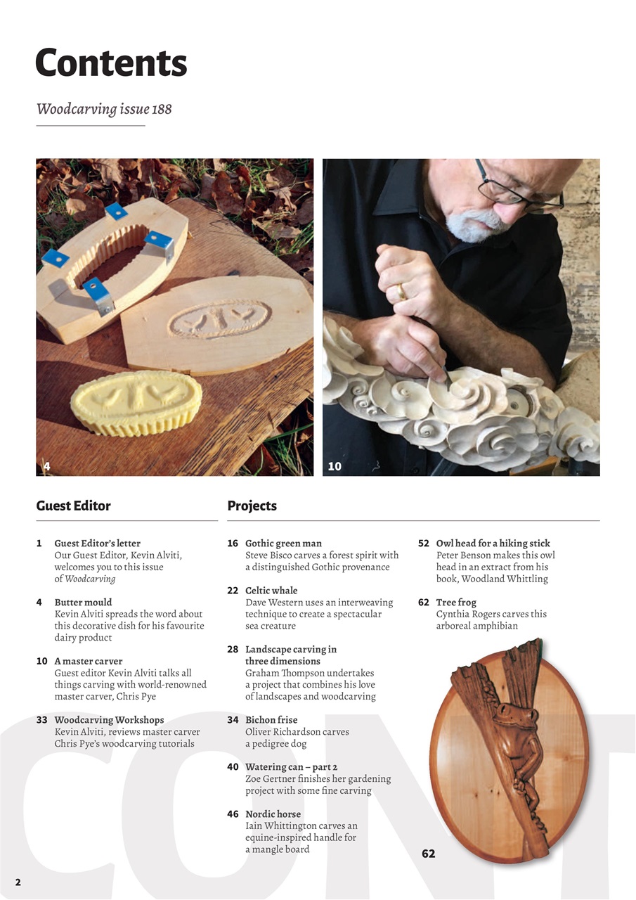 Woodcarving Magazine - Issue 188 Subscriptions | Pocketmags