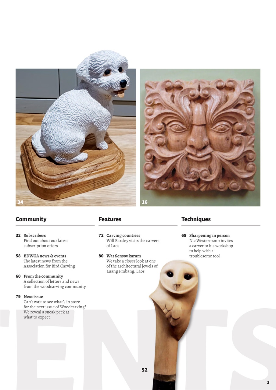 Woodcarving Magazine - Issue 188 Subscriptions | Pocketmags