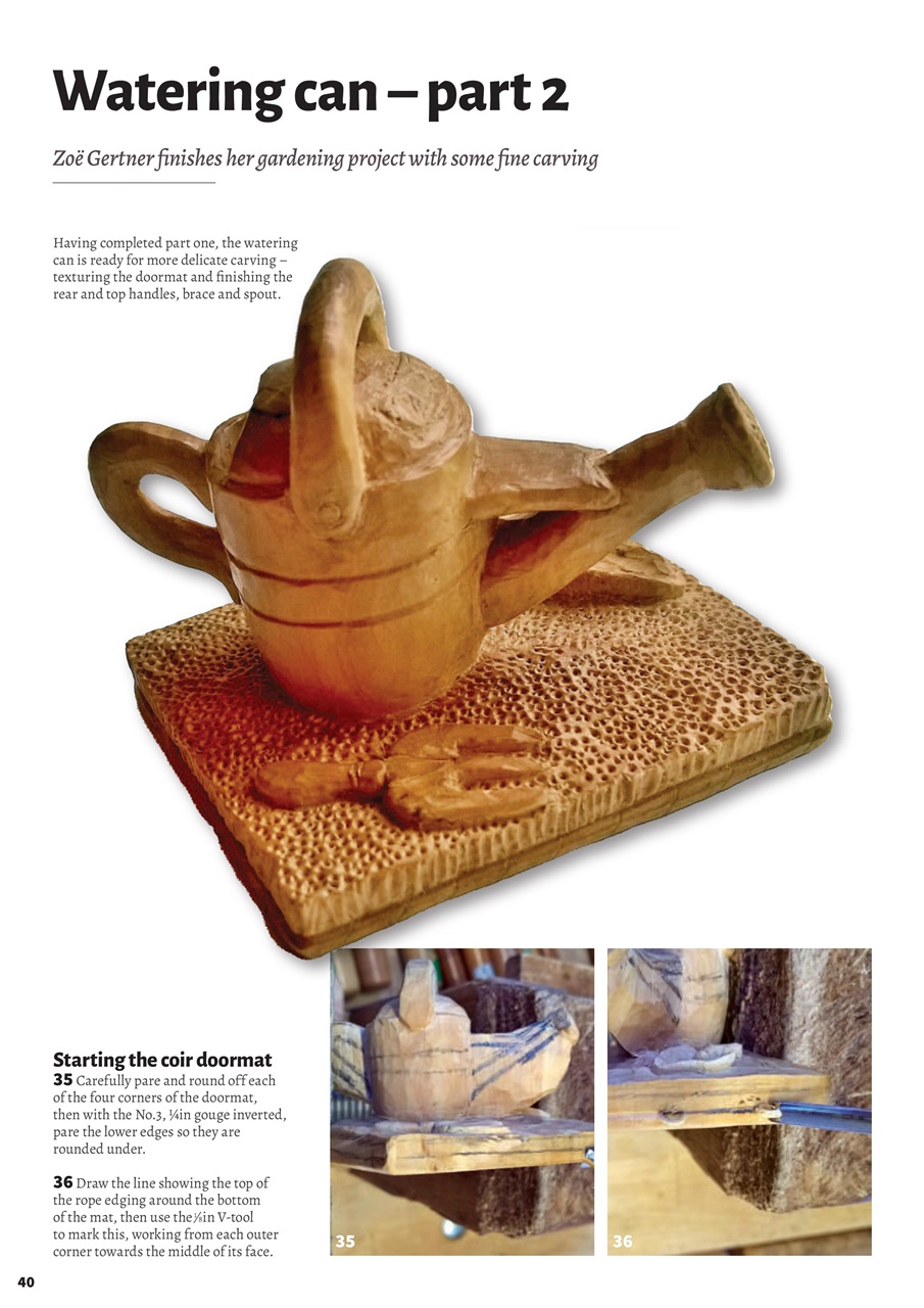 Woodcarving Magazine - Issue 188 Subscriptions | Pocketmags